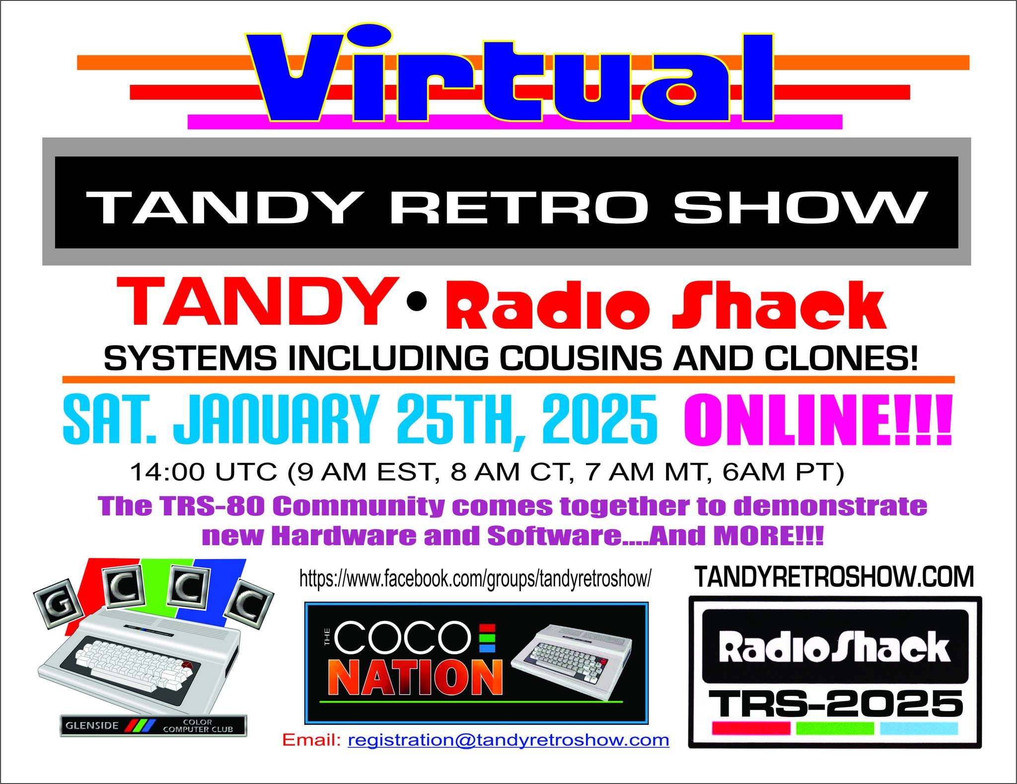 The 2025 TANDY RETRO Show (TRS-2025) - Tandy Retro Show